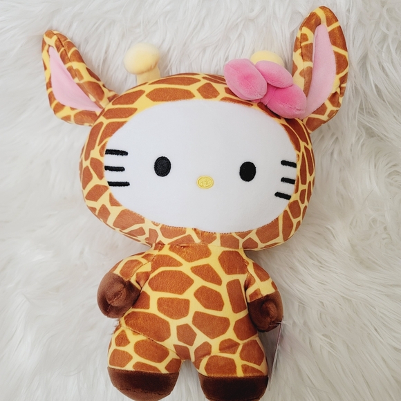 Sanrio | Toys | Sanrio Hellokitty Giraffe Costume Plush Toy | Poshmark